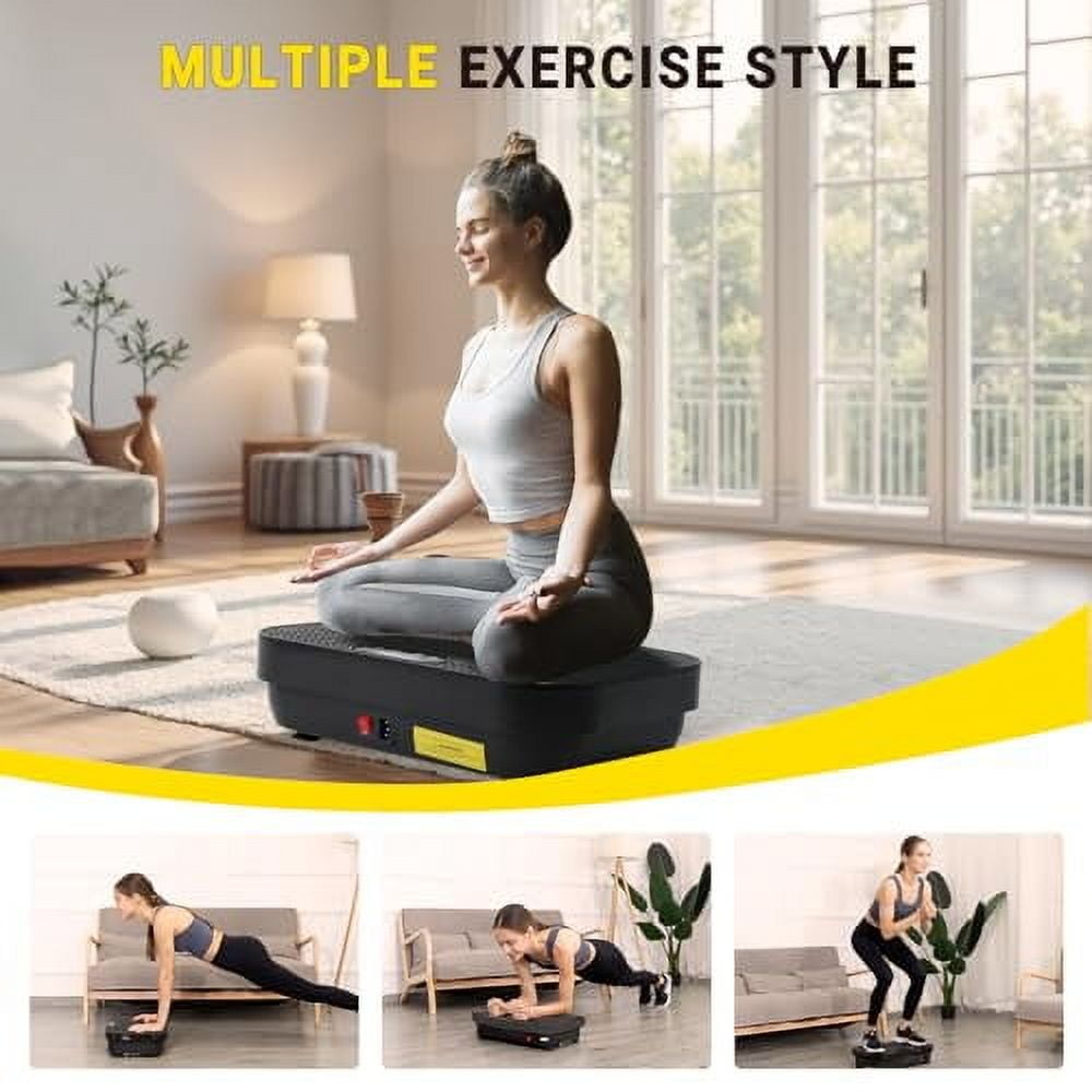 Vibration Plate Exercise Machine for Lymphatic Drainage, Whole Body ...