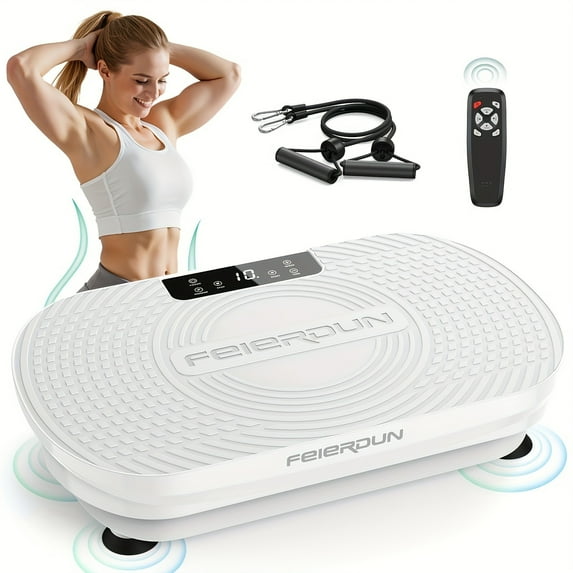Vibration Plate Exercise Machine - Multiple Modes, Whole Body Vibration ...