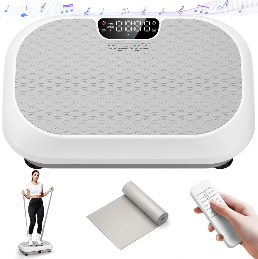 Vibration Plate Exercise Machine Weight Loss, Full Body Shaker Workout ...