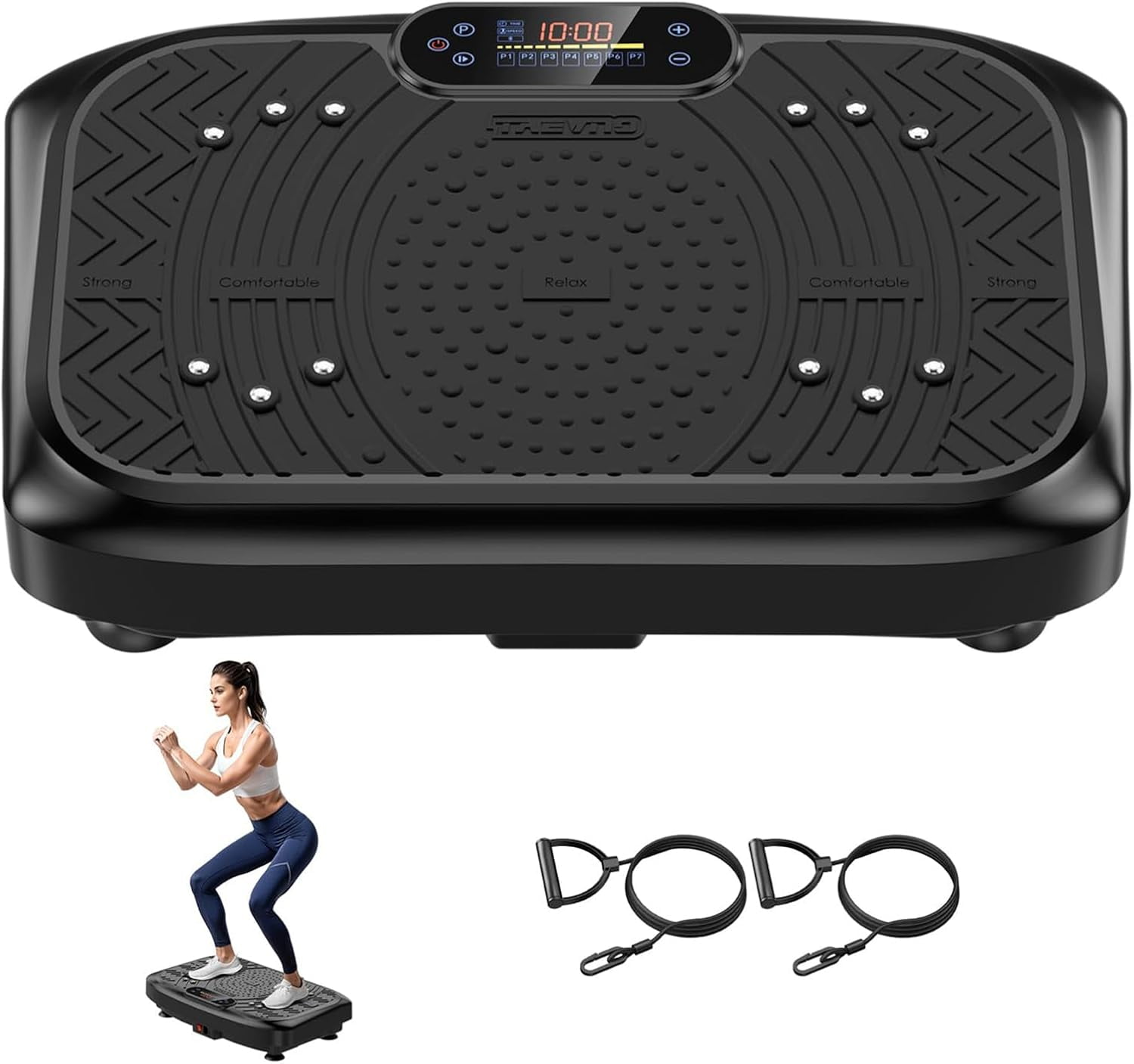 Vibration Plate Exercise Machine Weight Loss, Full Body Workout ...