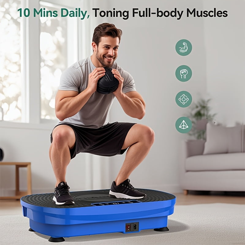 Vibration Plate Exercise Machine, Whole Body Vibration Plate Exercise ...