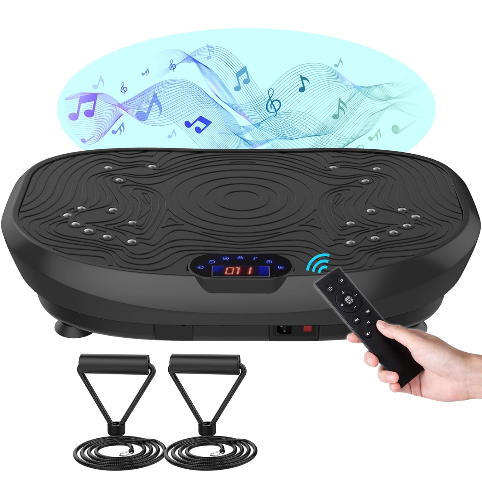 Vibration Plate Exercise Machine Whole Body Workout Power Vibrate ...