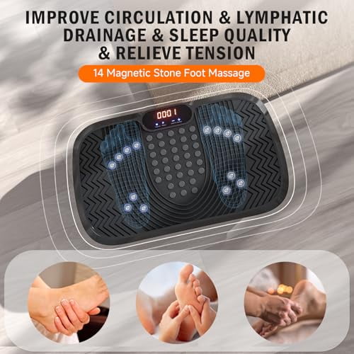 Vibration Plate Exercise Machine, Whole Body Workout Vibration Plate ...
