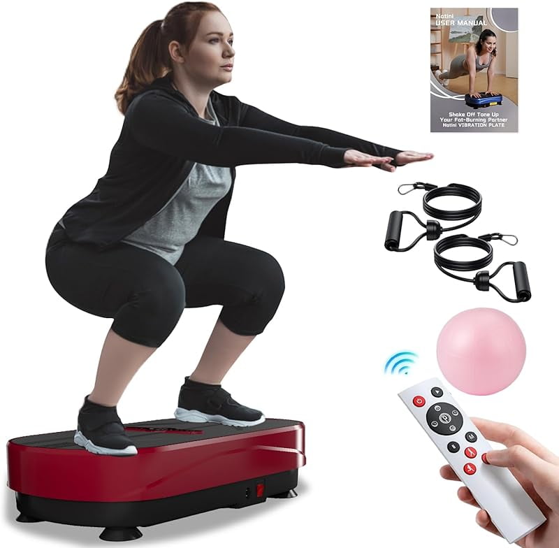 Vibration Plate Exercise Machine - Whole Body Workout Vibration ...