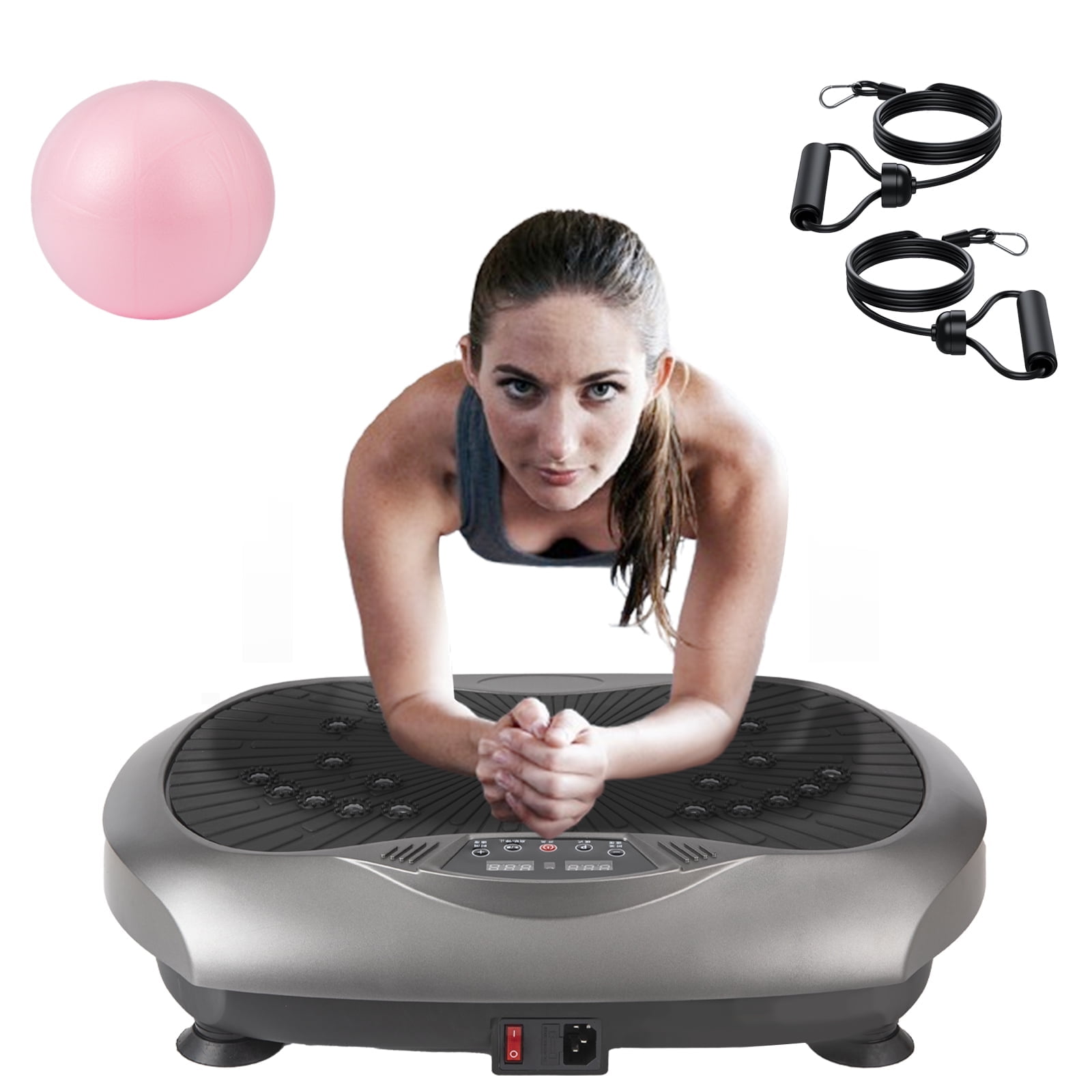 Vibration Plate Exercise Machine, Full Body Vibrating Platform,Training ...