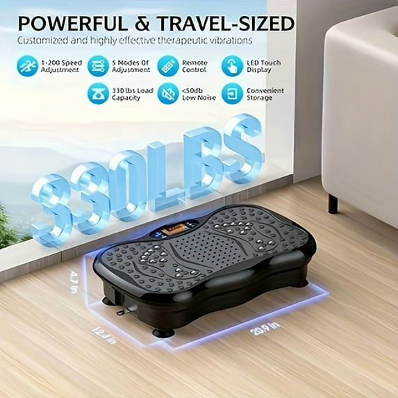 Vibration Plate Exercise Machine for Whole Body Workout & Weight Loss ...