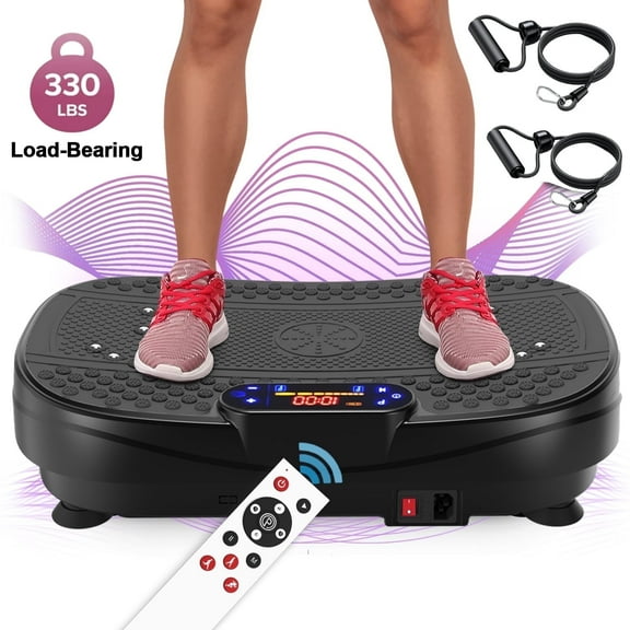 Vibration Plate Exercise Machine, Vibrating Fitness Platform for ...