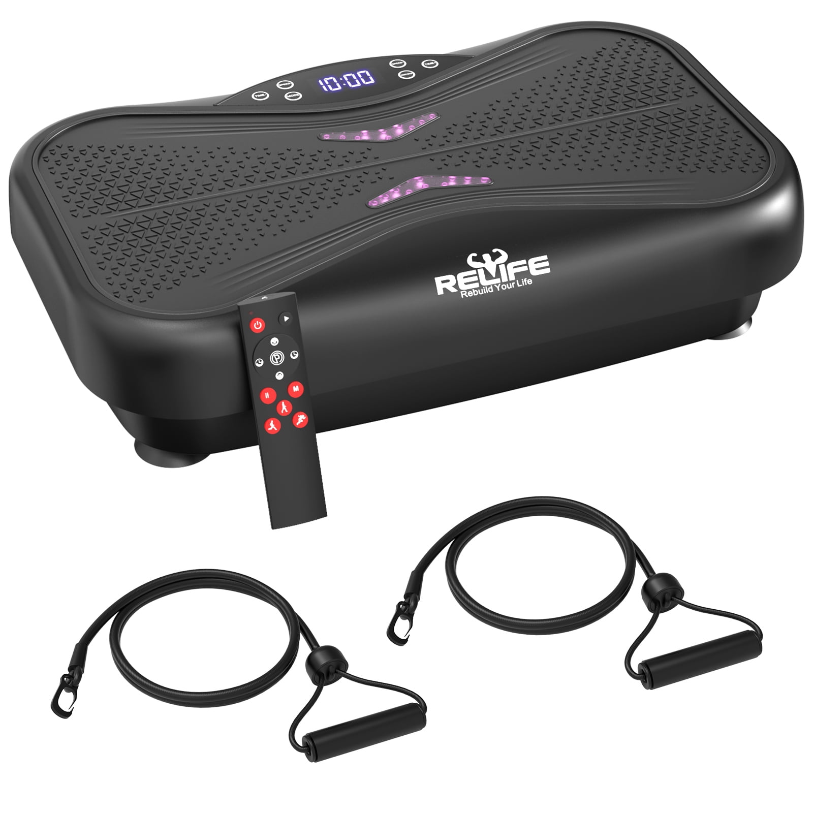 Relife Sports Vibrate Plate, Exercise Machine Whole Body Workout ...