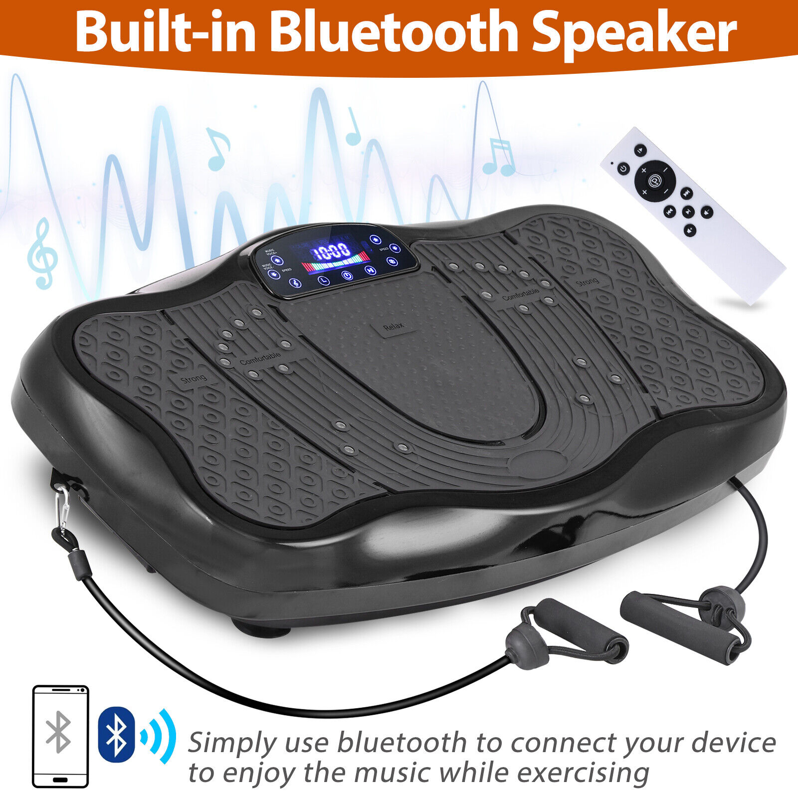 Vibration Platform Plate Whole Body Shaker Exercise Machine Massager ...