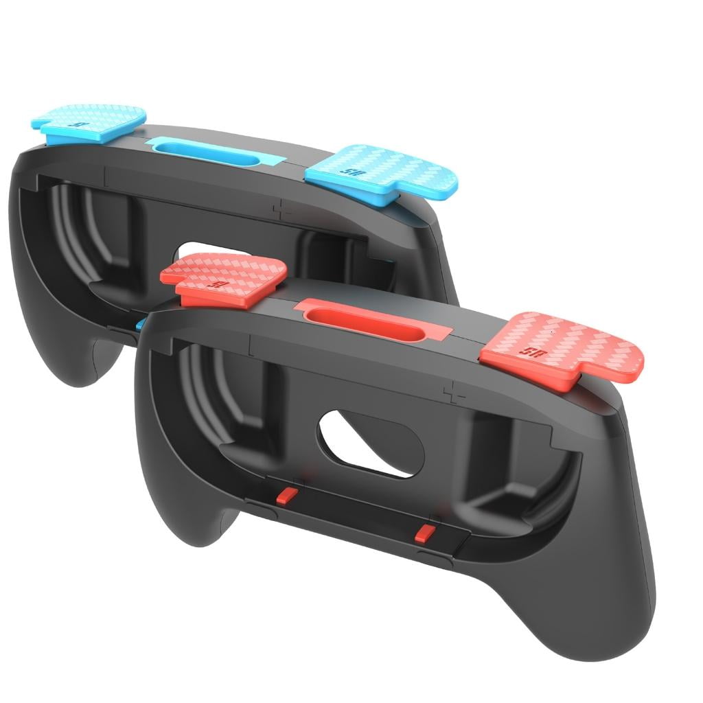 Vibration Resistant Controller Grips Ergonomic Curved Handles Holder ...