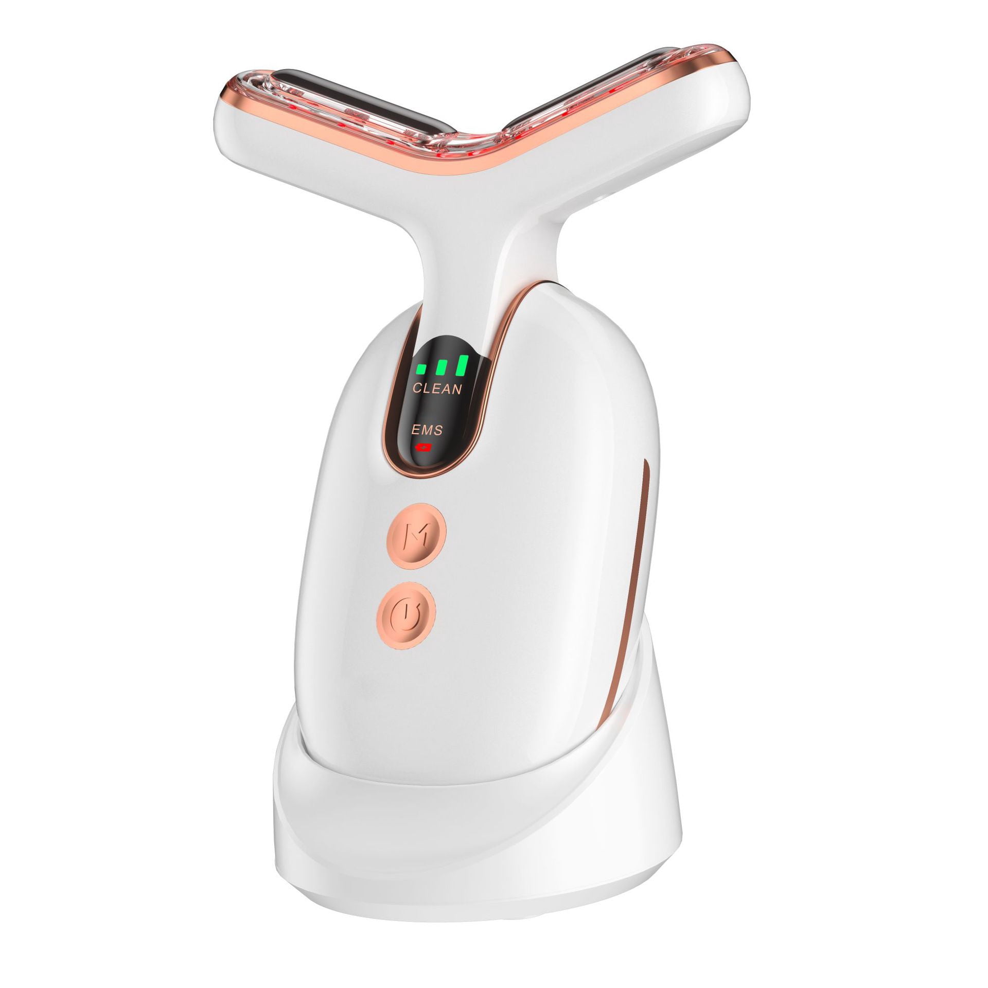 Vibration neck beauty instrument color light EMS neck neck line ...