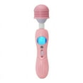 Vibrations Personal Back Massage Handheld Personal Wand Massager Massage Skin Soft Silicone
