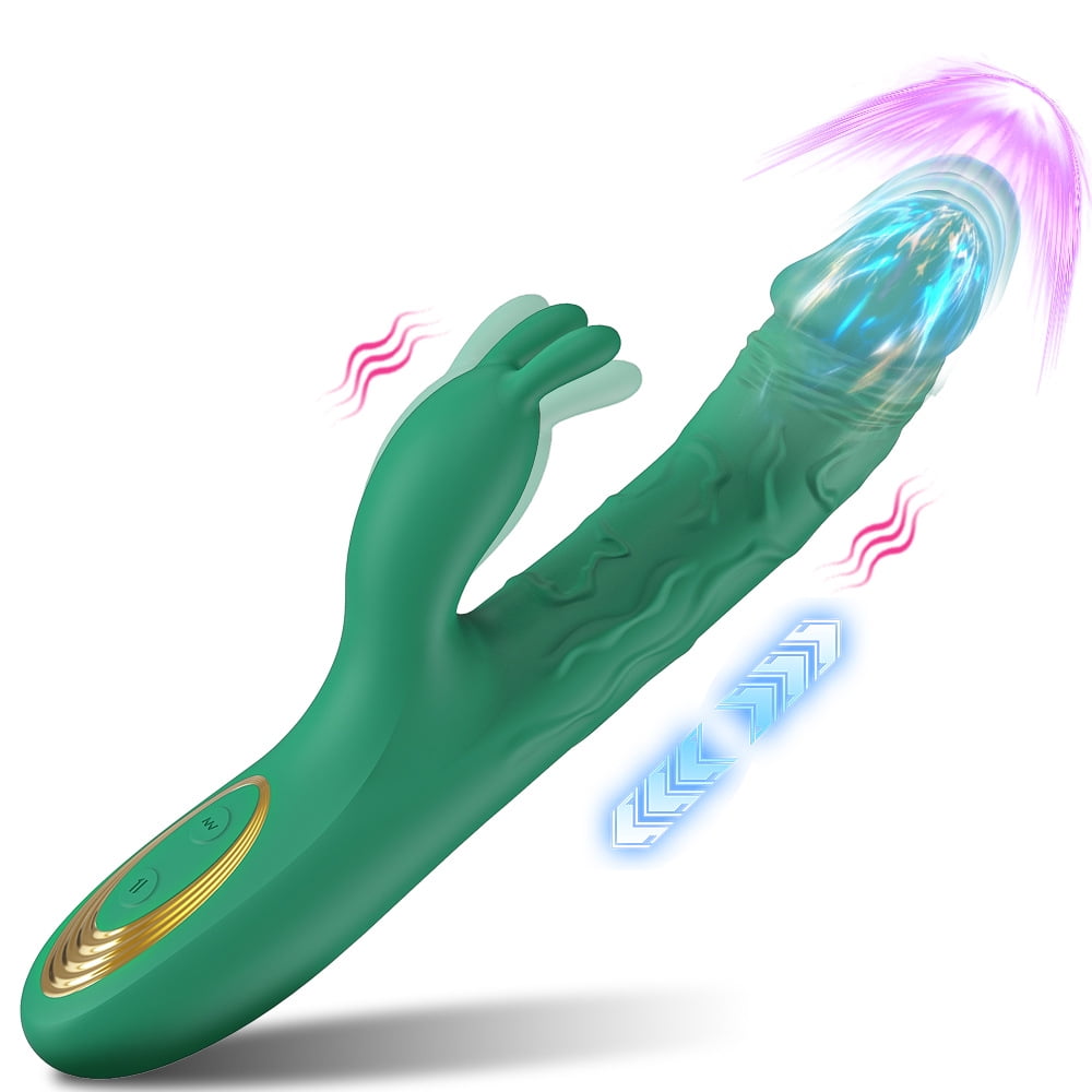 Vibrator Thrusting Dildo For Womens Sex Toys 3 In 1 G Spot Vibrator