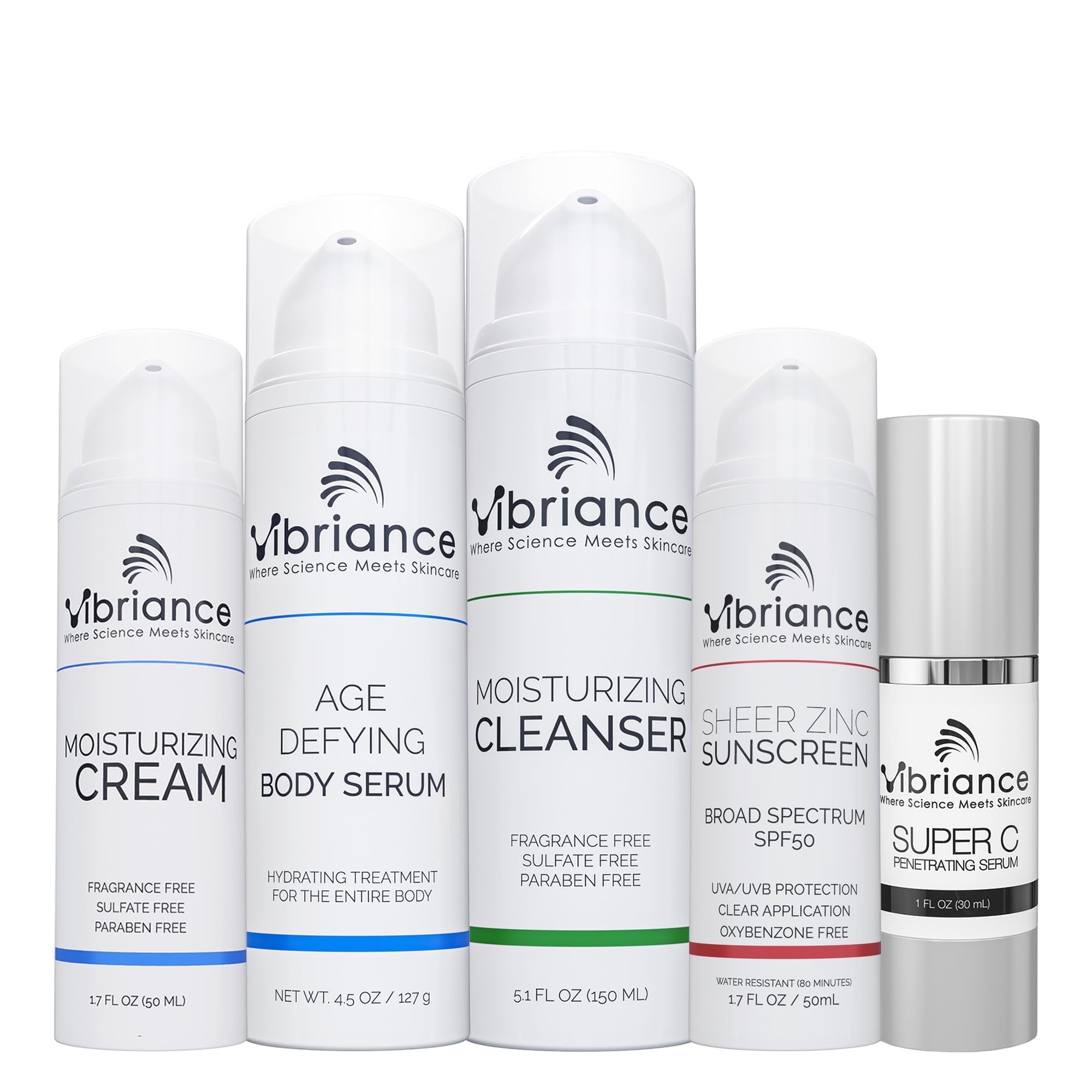 Vibriance Premium Skincare Bundle | Super C All-in-One Serum ...