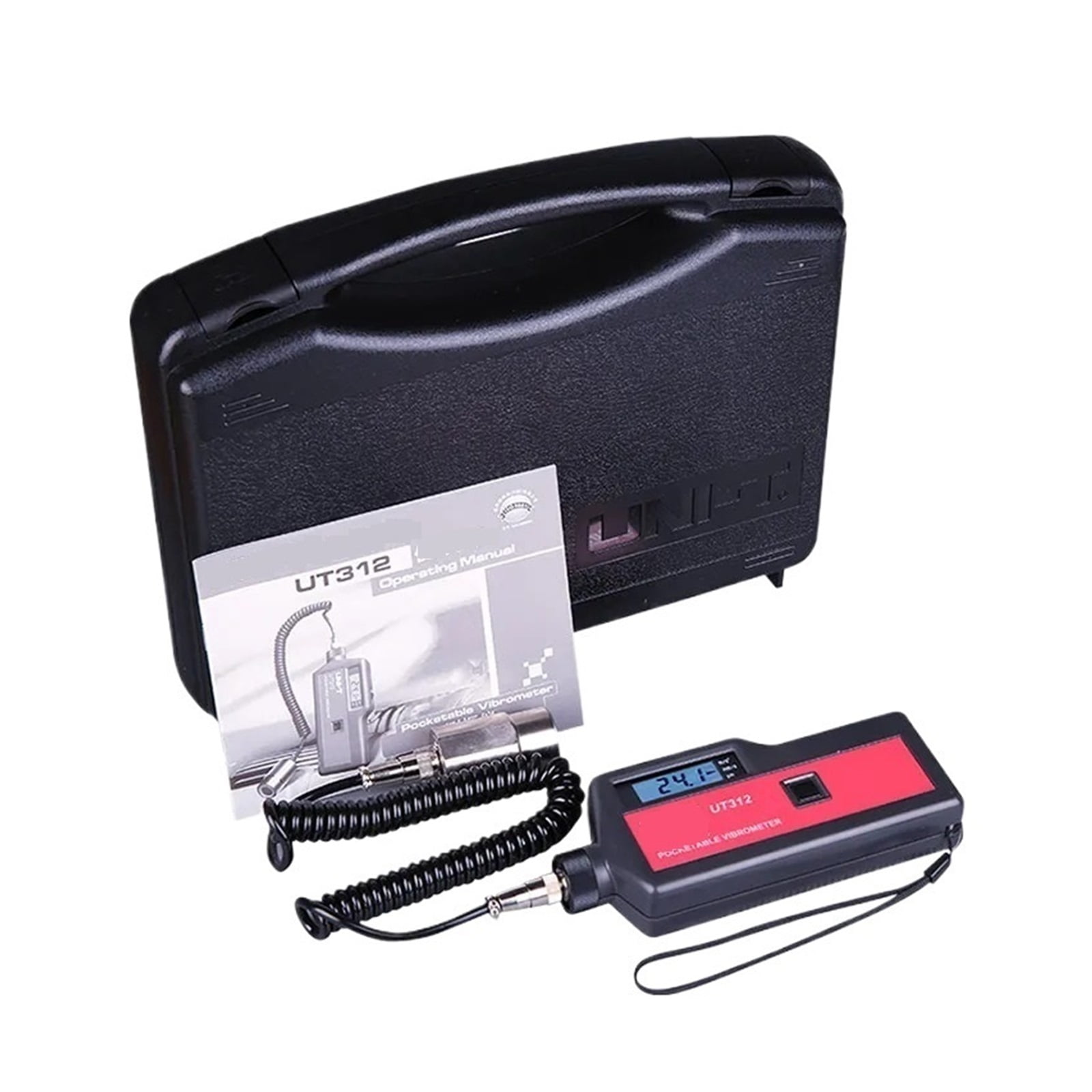 Vibrometer, Digital Acceleration Velocity Displacement Test Data Hold ...