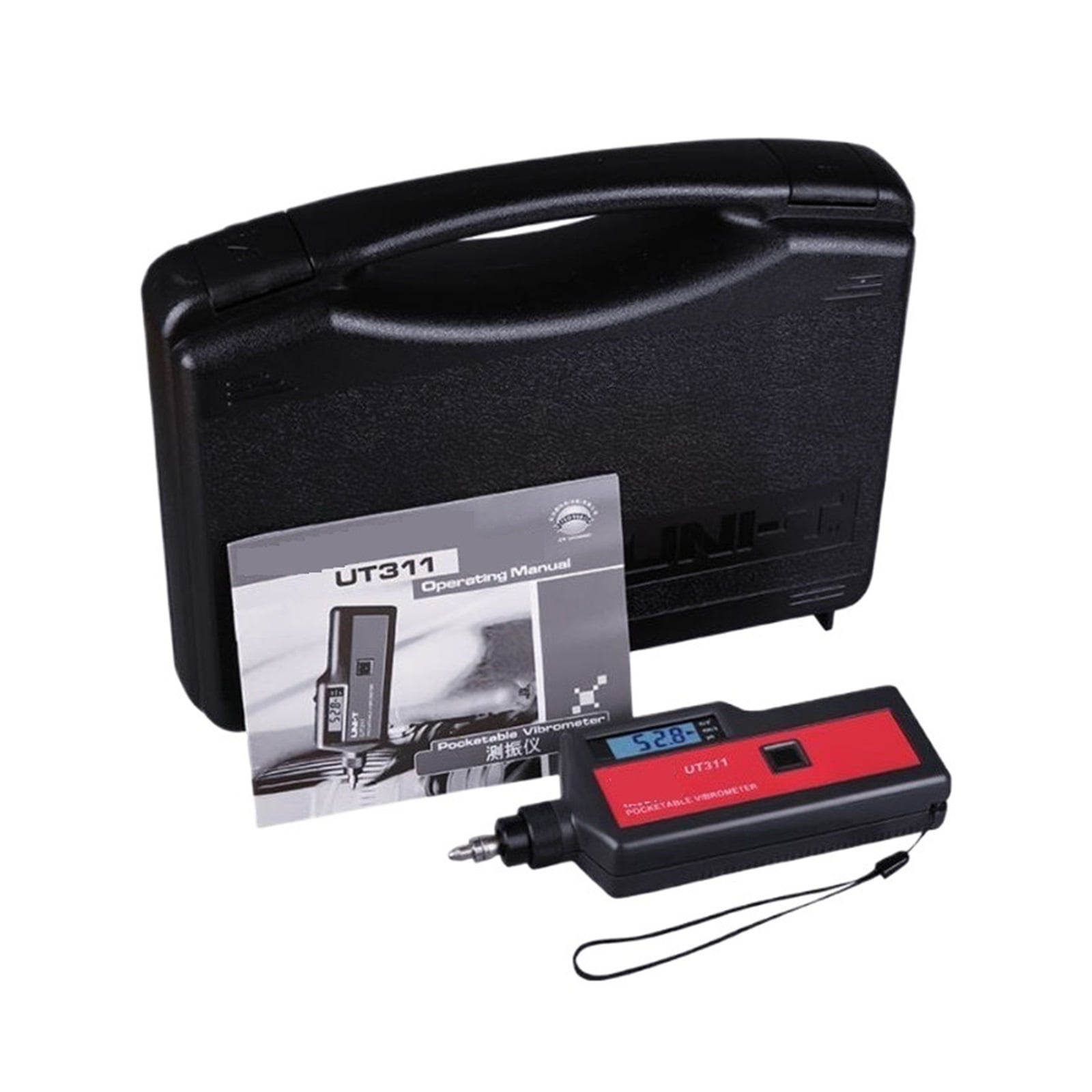 Vibrometer, Digital Acceleration Velocity Displacement Test Data Hold ...