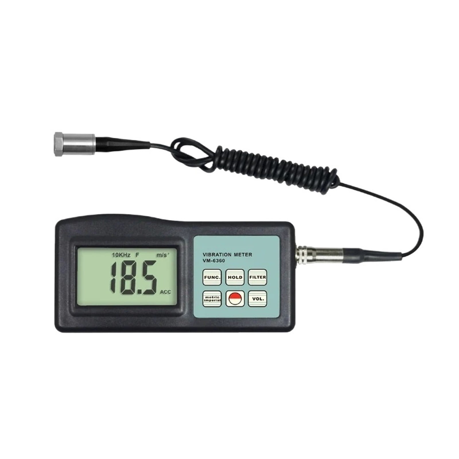 Vibrometer, Digital Vibration Meter Tester Gauge VM6310/20/60 ,Accurate ...