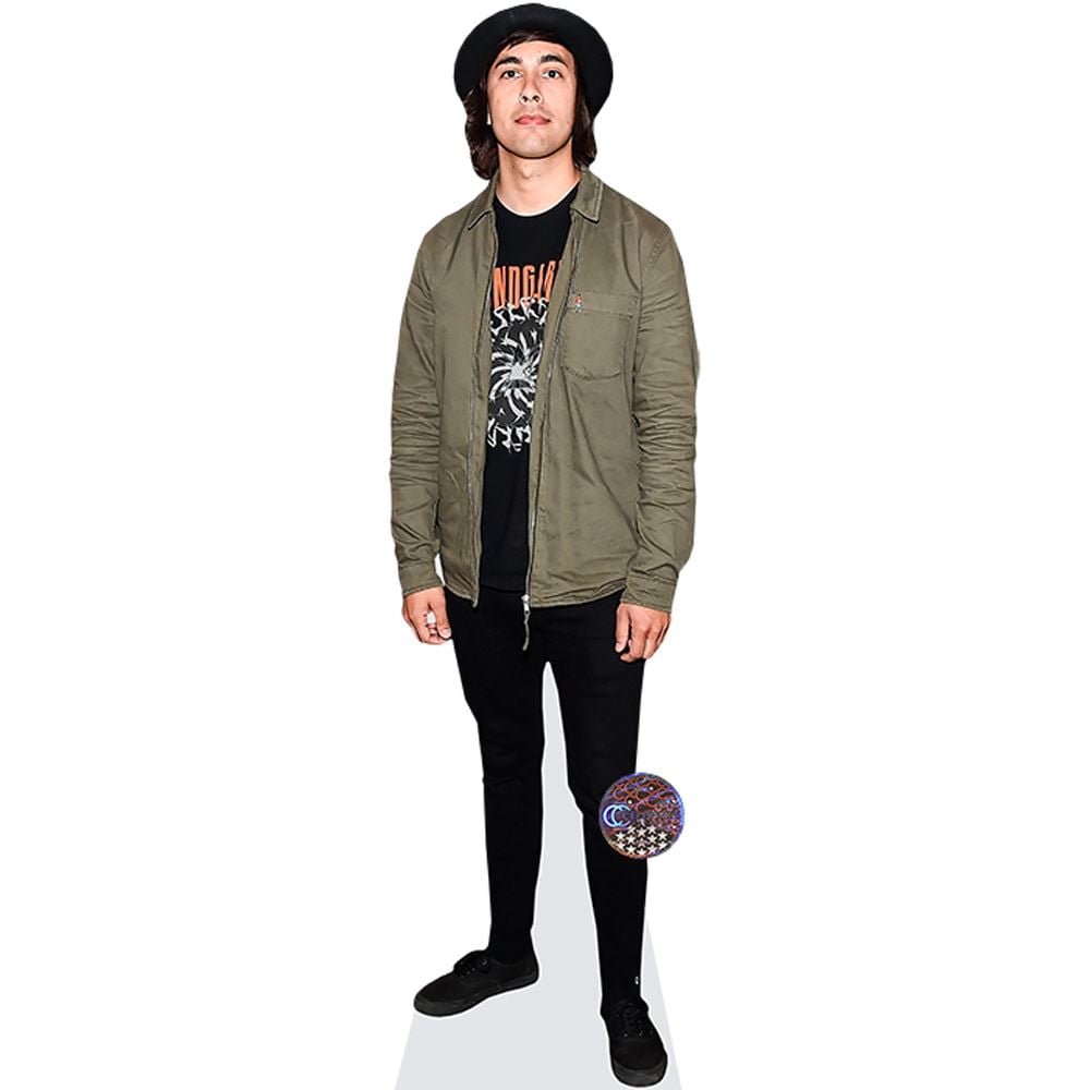 Vic Fuentes (Green Jacket) Lifesize Cardboard Cutout Standee - Walmart.com