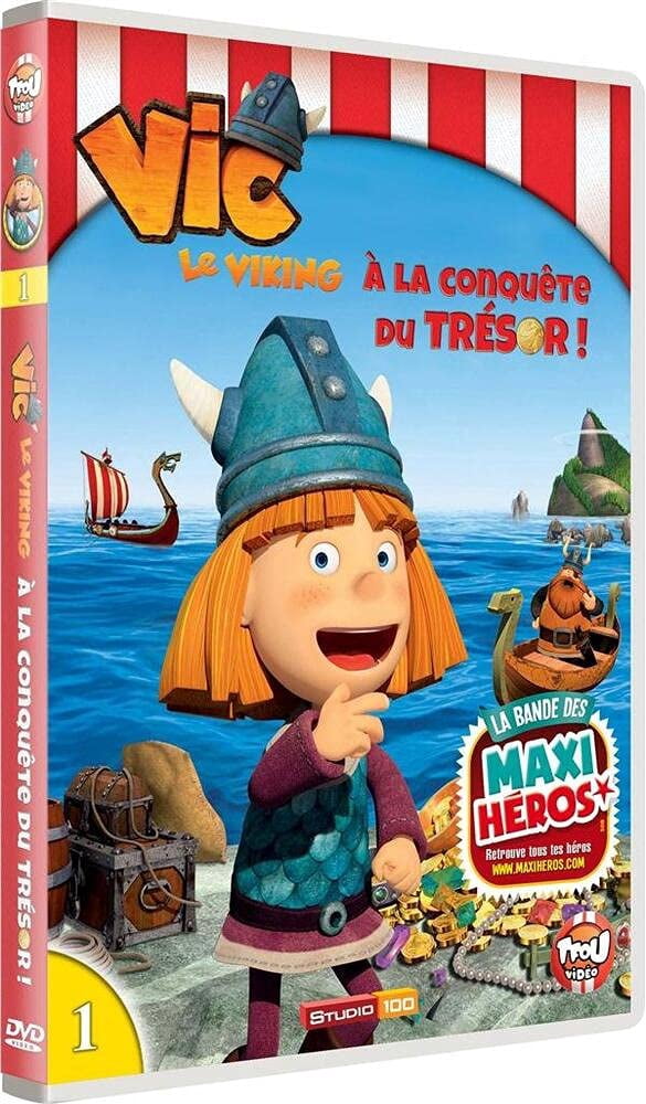 Vic Le Viking, A La Conquete Du Tresor Vol. 1 (DVD) Eric Cazes ...