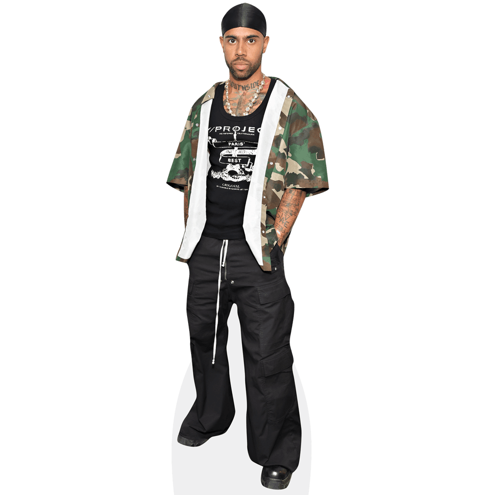 Vic Mensa (Shirt) Mini Size Cutout. Standee. - Walmart.com