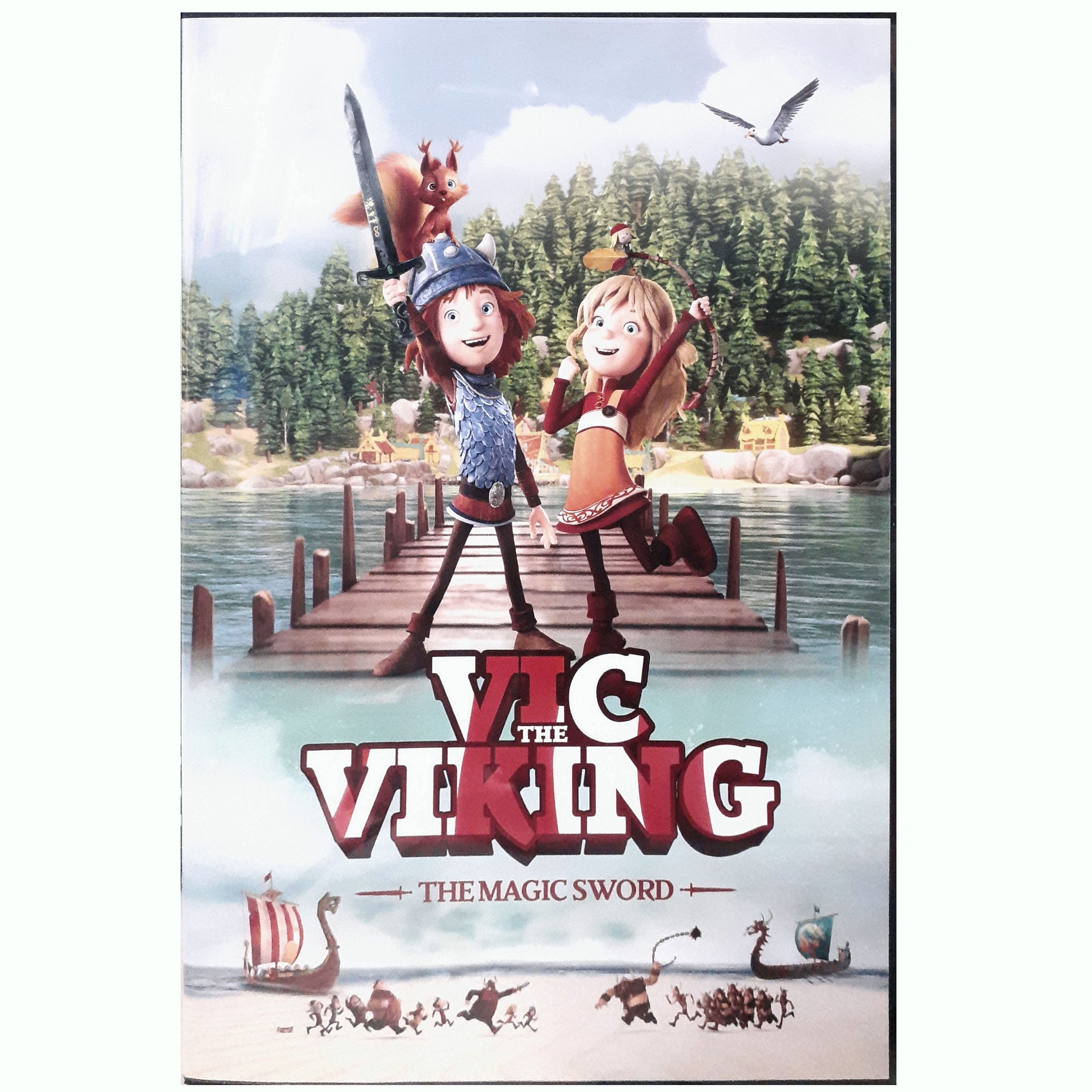 Vic the Viking, The Magic Sword (animated DVD) - Walmart.com
