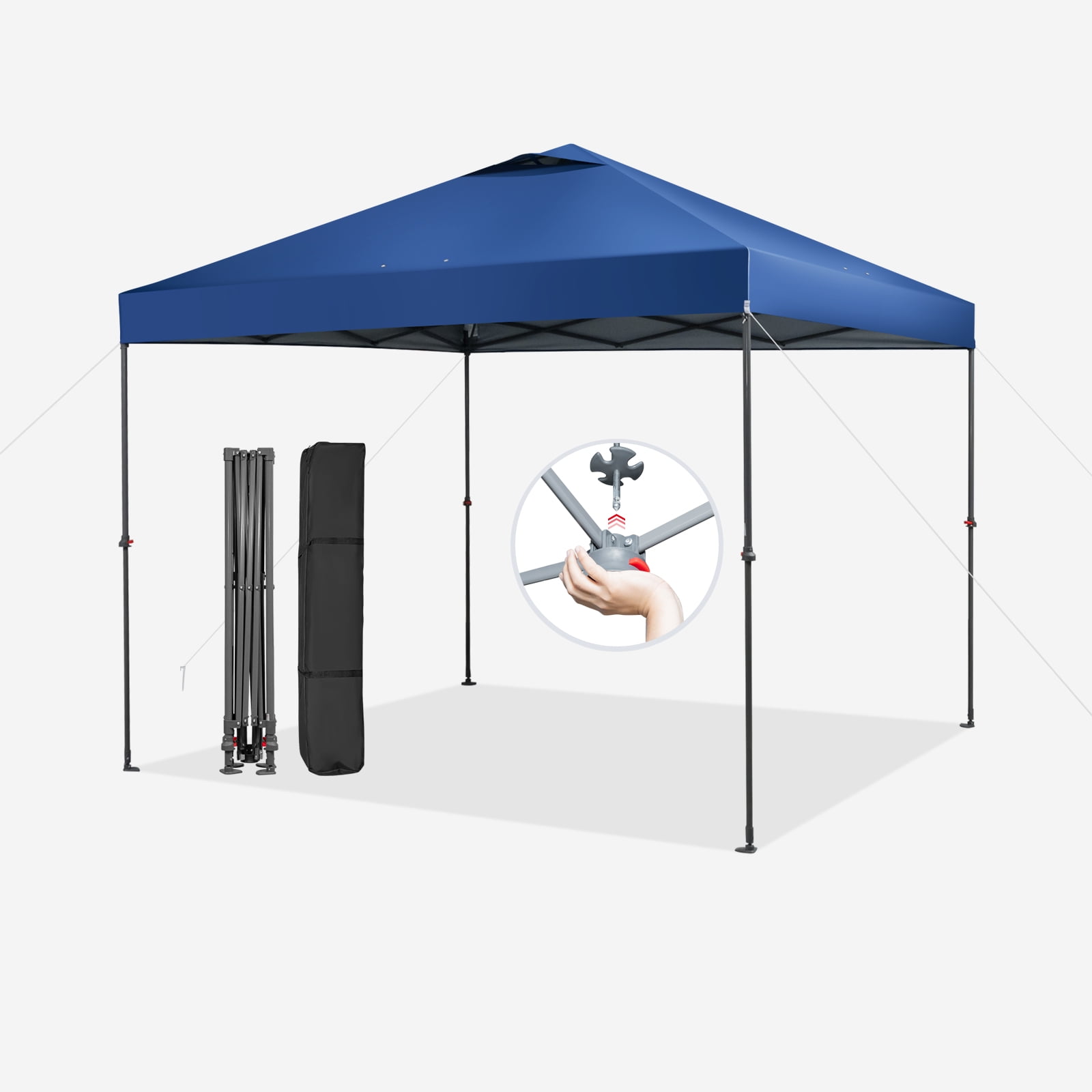 Vicamelia 10' x 10' Outdoor Pop-up Canopy, Instant Folding Portable ...