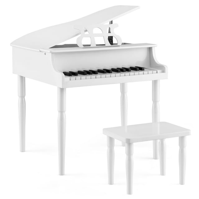 Vicamelia 30-Key Classical Kids Piano with Bench, Mini Toy Piano with ...