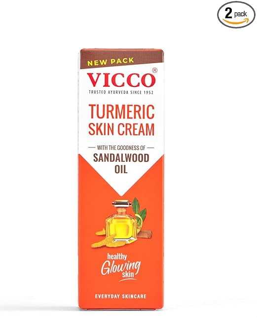 Vicco Turmeric Skin Cream | 100% Natural Ayurvedic Cream with Turmeric ...