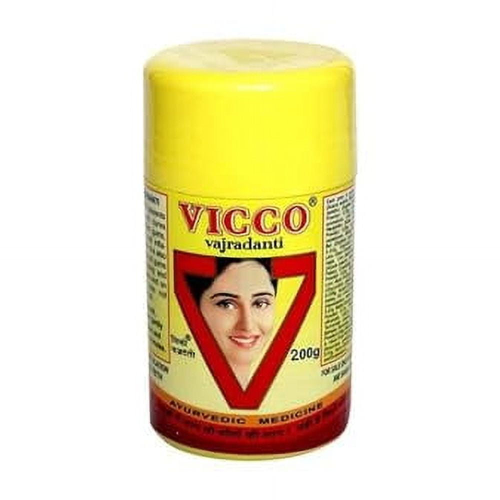 Vicco Vajradanti Tooth Powder 200 Gram - Walmart.com