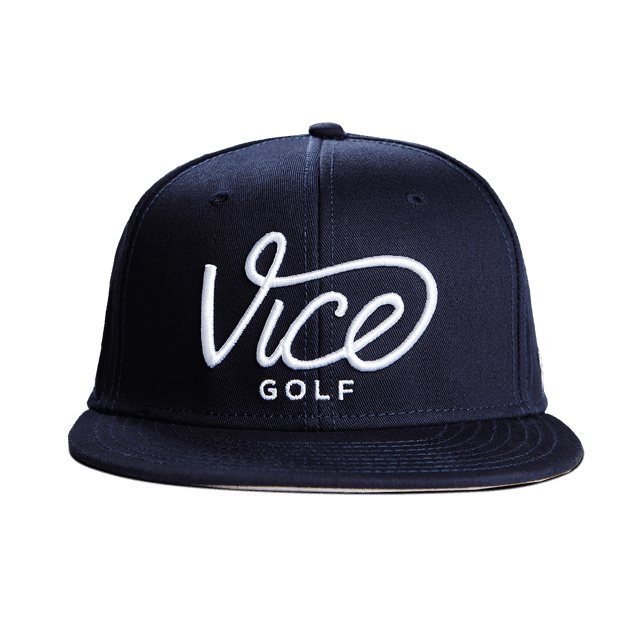 Vice Golf Crew Cap Blue - Flex Brim- Adjustable - Walmart.com