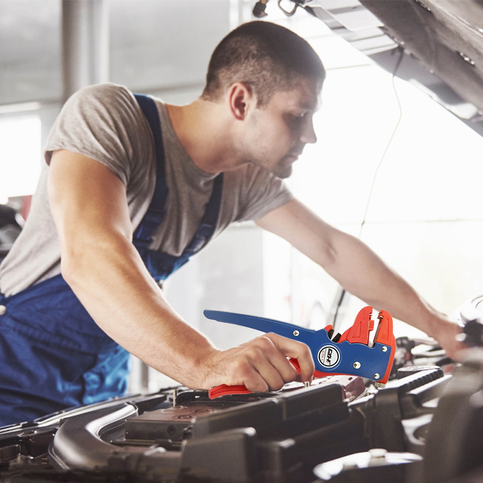 Vice Grip, Multi Functional Stripper Pliers 7Inch, Strips Wires, Crimps ...