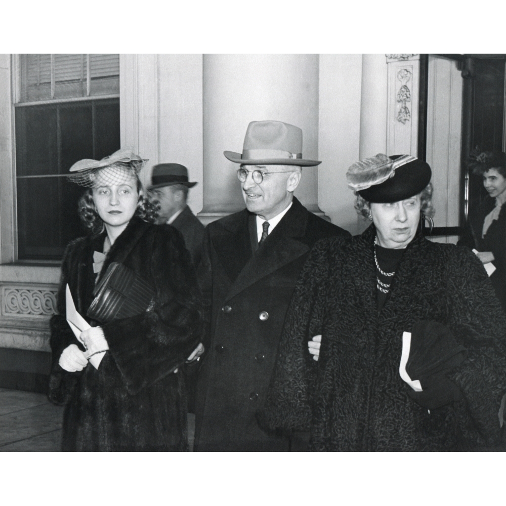 Vice President-Elect Harry Truman Arriving For President Franklin ...