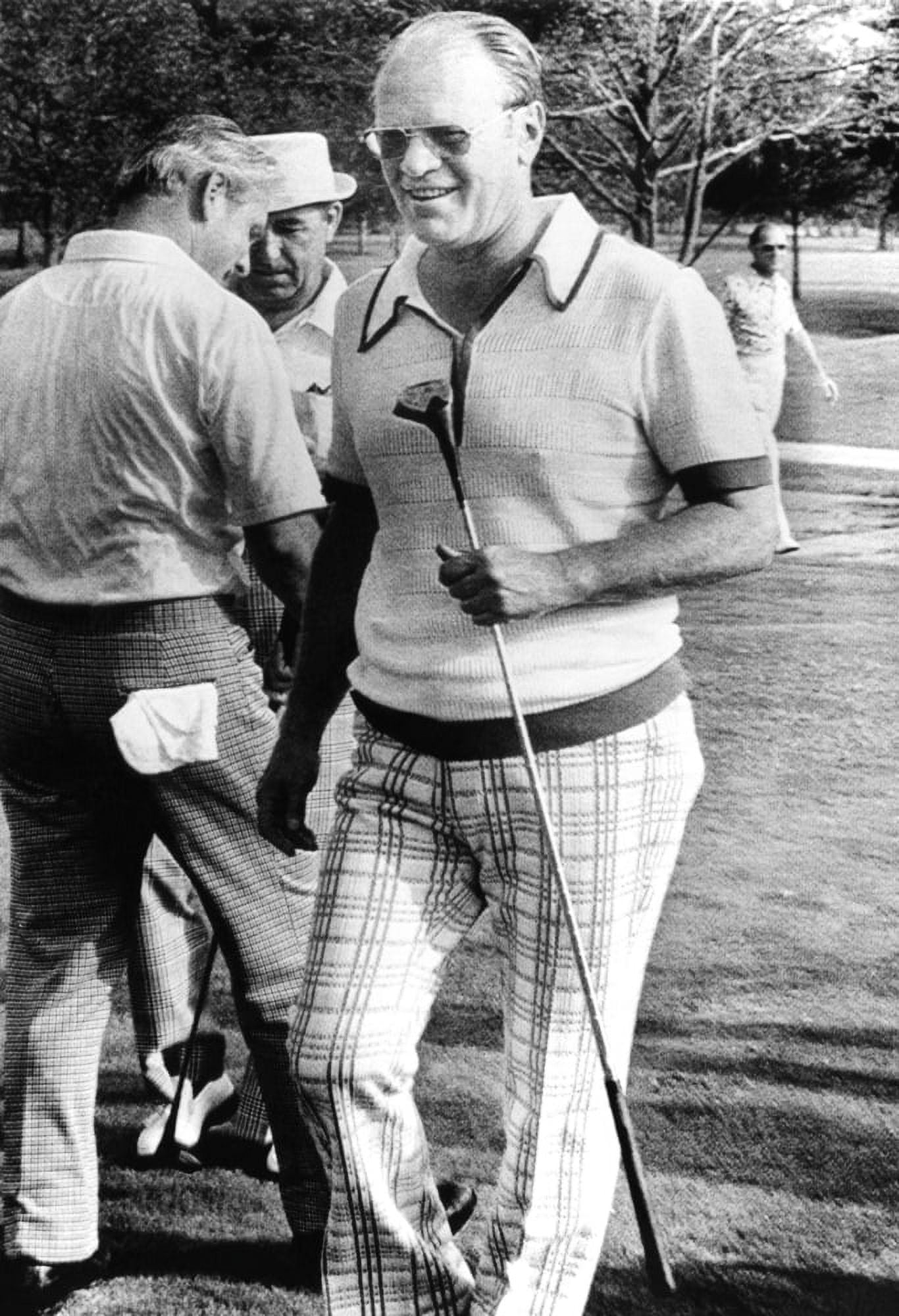 Vice President Ford Golfing At The Metairie Country Club With Louisiana ...