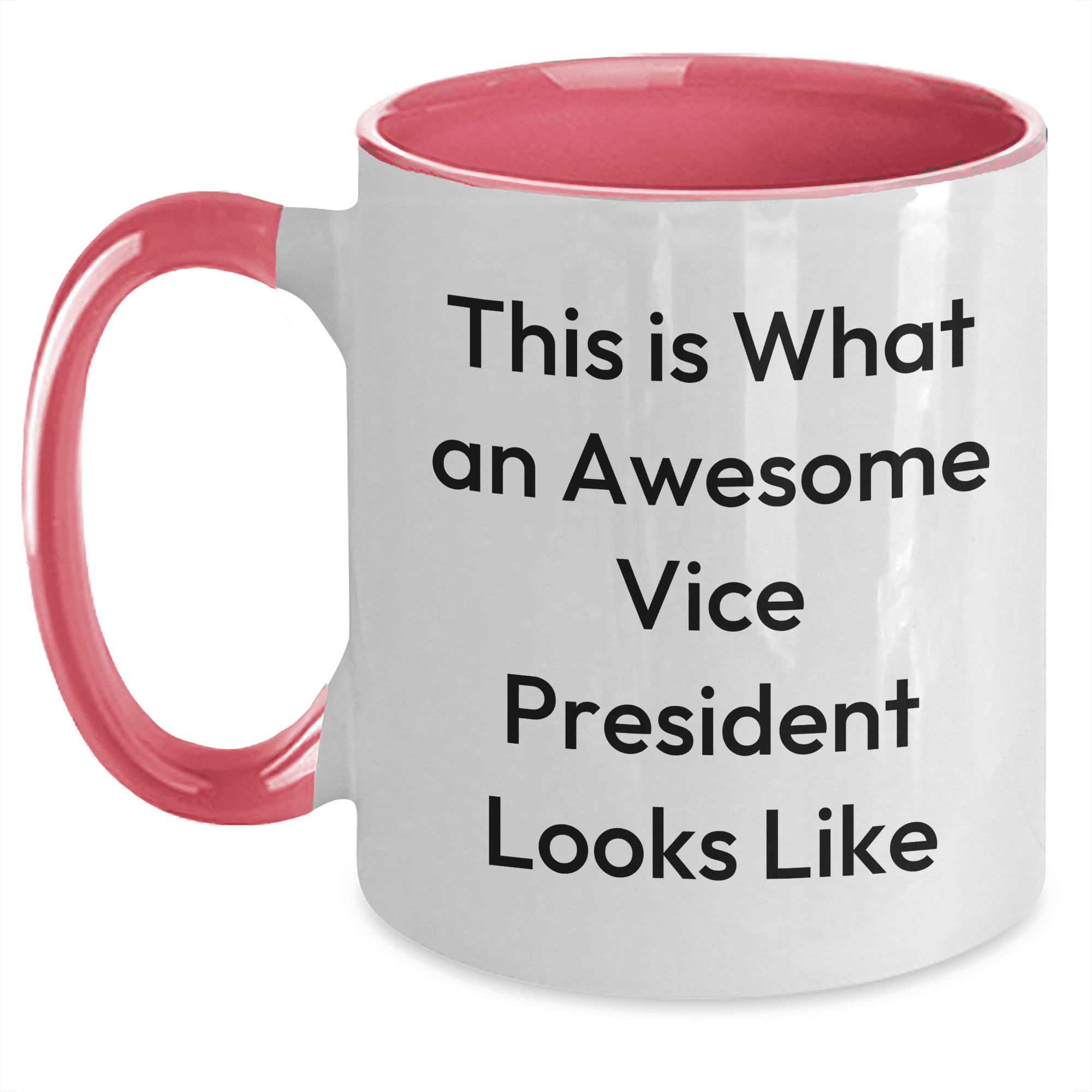 Vice President Gifts Funny Two Tone Coffee Mugs for Graduation, 'This ...