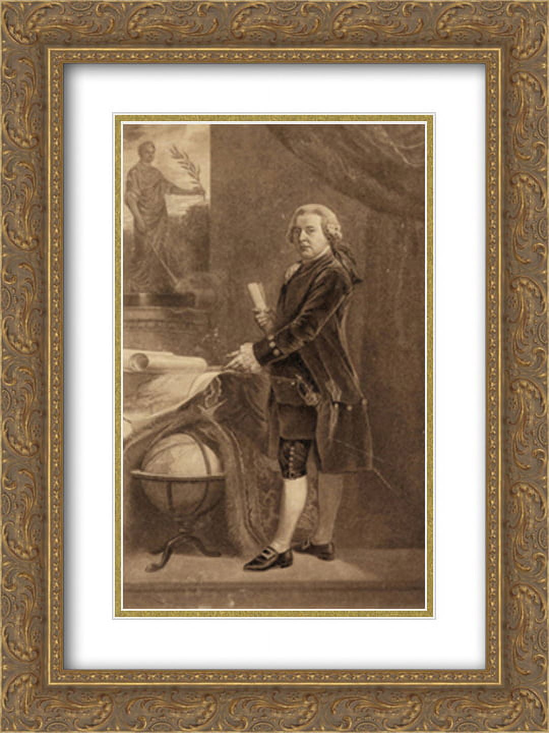 Vice-President John Adams, full-length portrait, standing next to globe ...