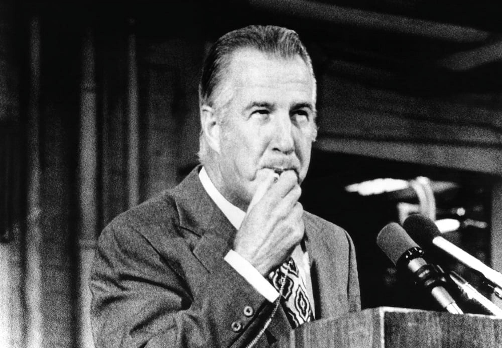 Vice President Spiro Agnew Literally 'Blew The Whistle' On Hecklers ...