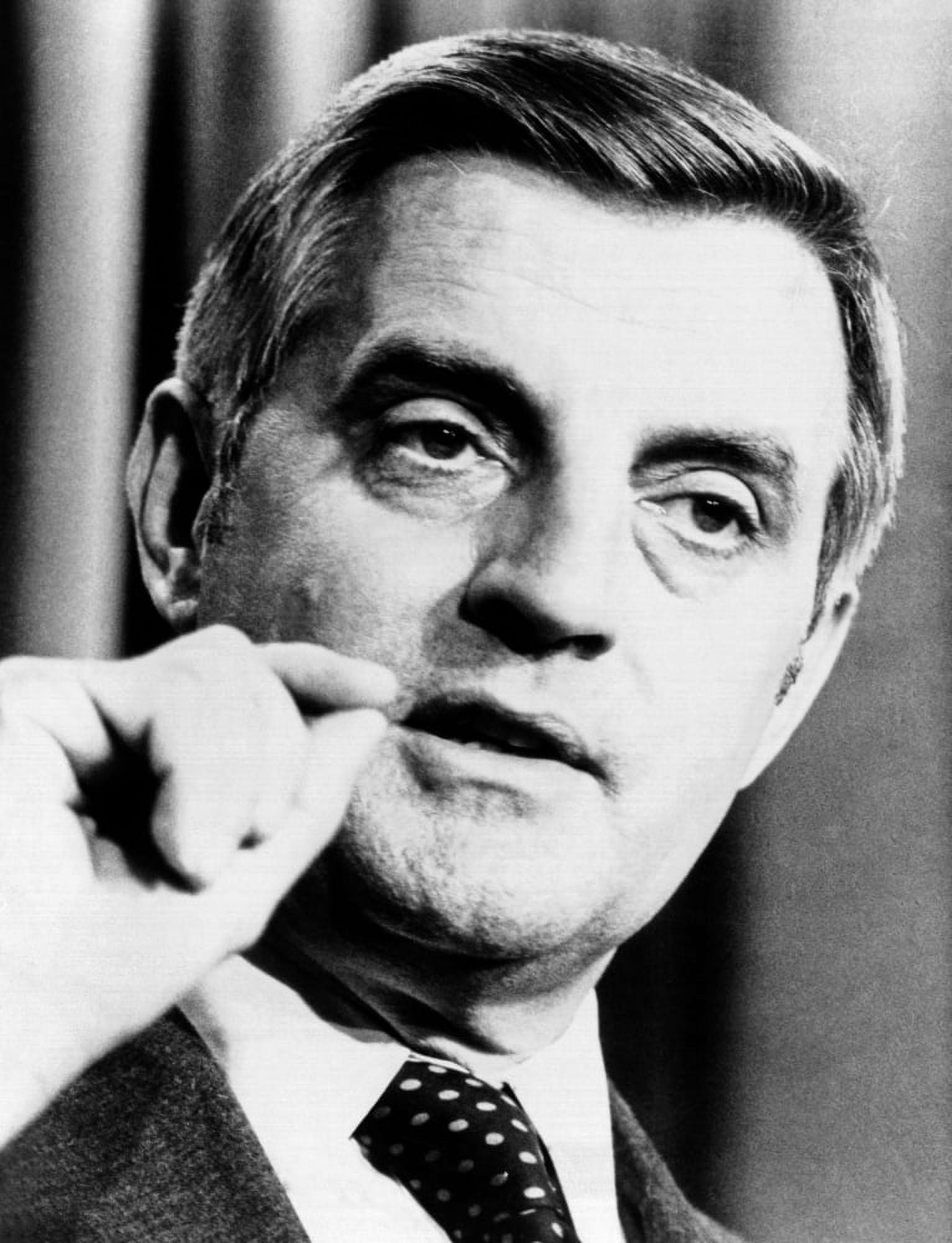 Vice President Walter Mondale Speaking During The 1980 Presidential ...