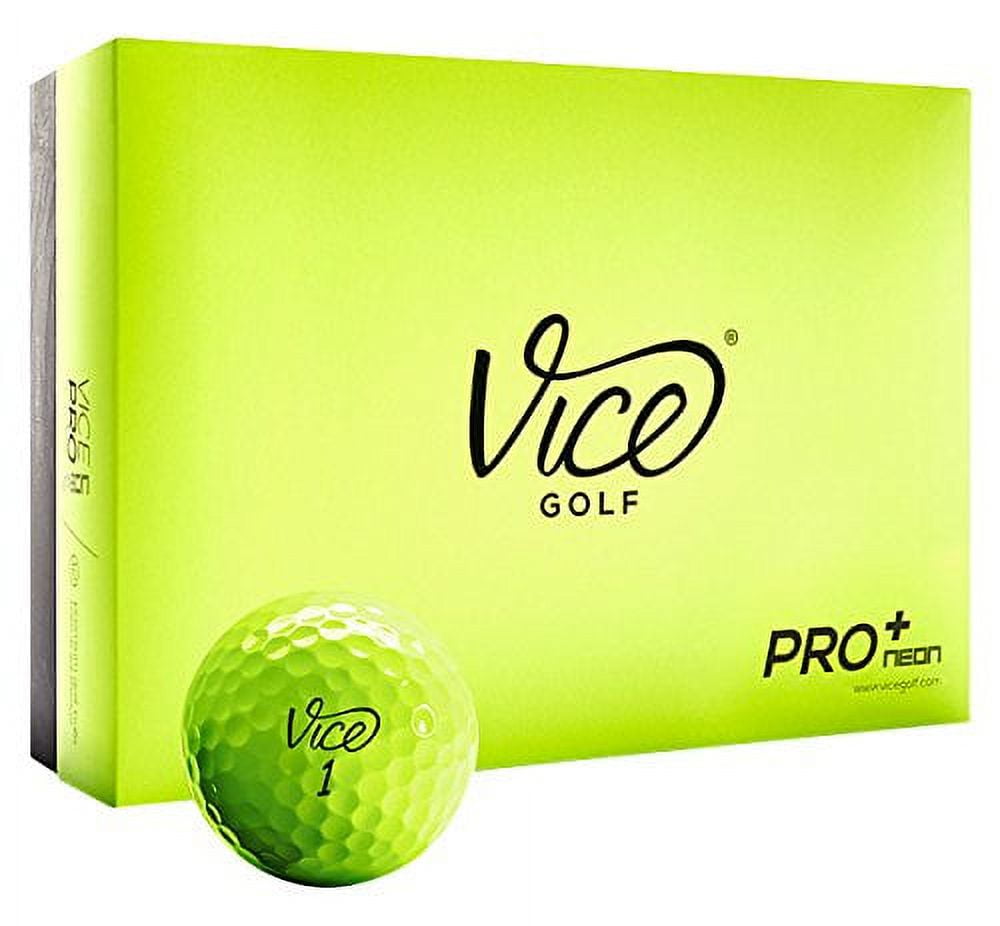 Vice Pro Plus Golf Balls, Lime (One Dozen) - Walmart.com