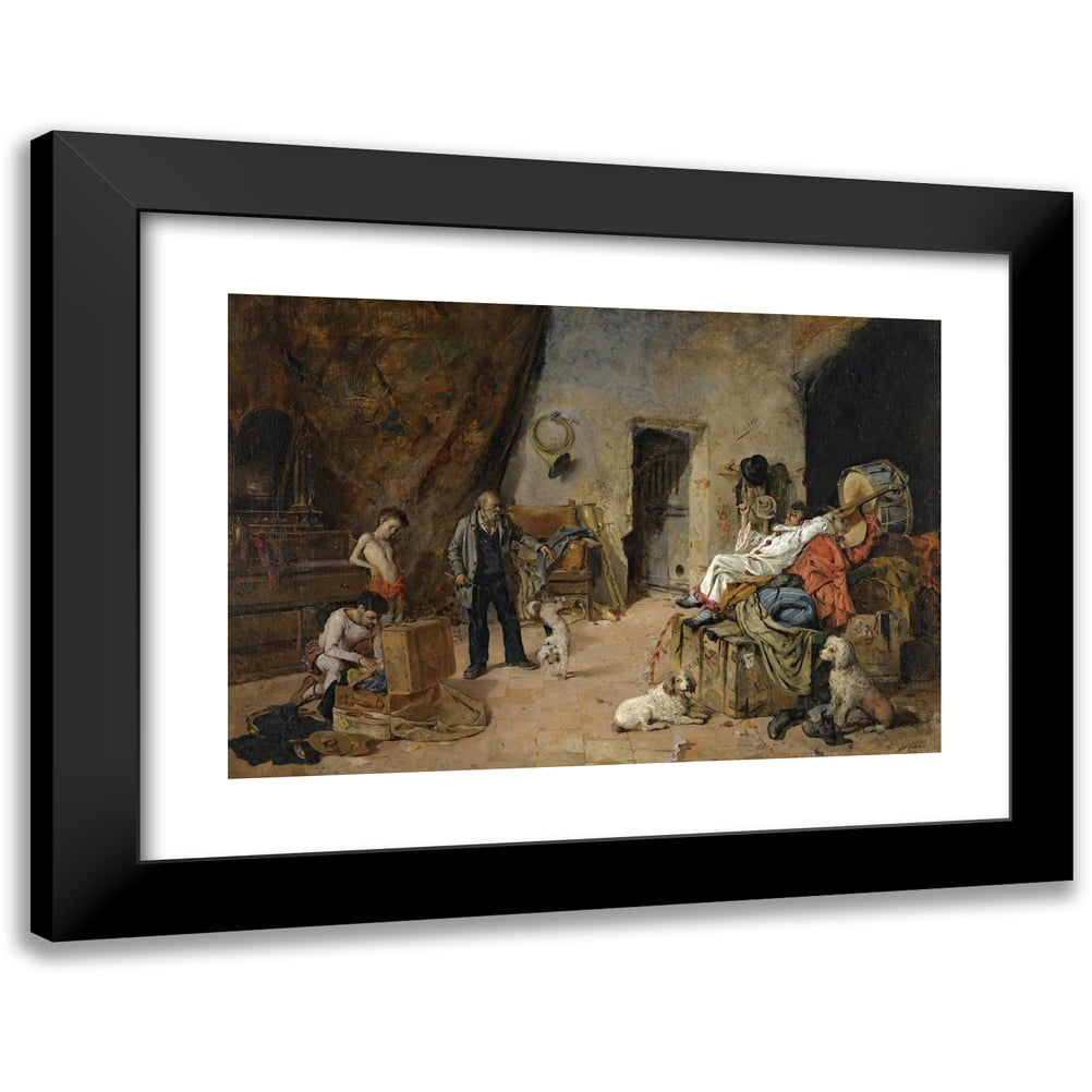 Vicente March Marco 14x11 Black Modern Framed Museum Art Print Titled ...