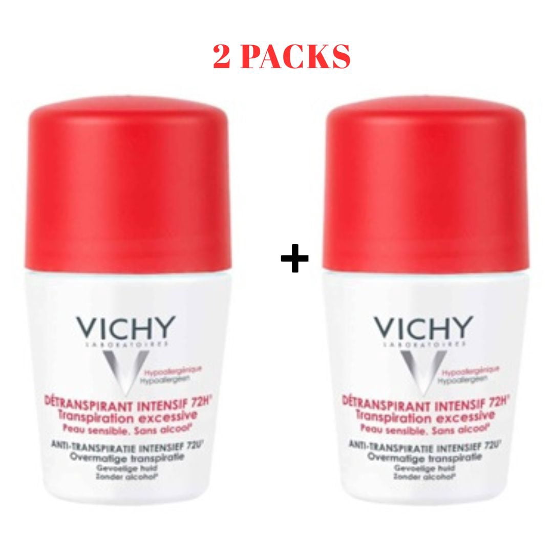 Vichy 72H Intensive Antiperspirant Excessive Perspiration Stress Resist ...