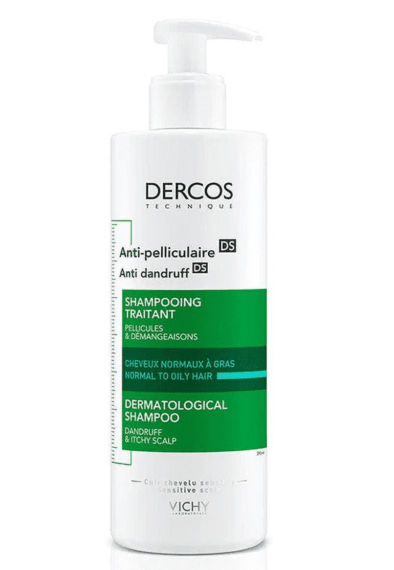 Vichy Dercos Anti-Pelliculaire Anti-Dandruff Shampoo for Normal to Oily ...