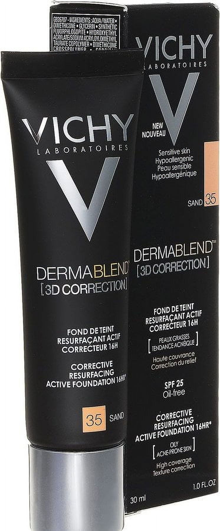 Vichy Dermablend 3D Correction Foundation 35 Sand 30ml (1.01fl oz ...