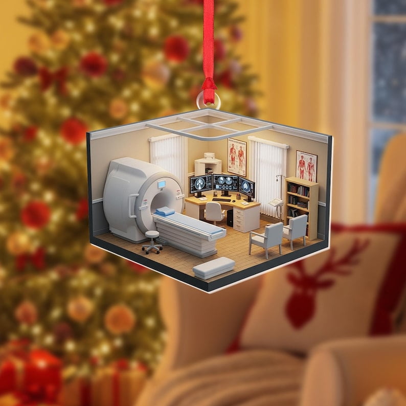 ViciArt Mini MRI Room Ornament – Medical Decor, Radiology Tech ...