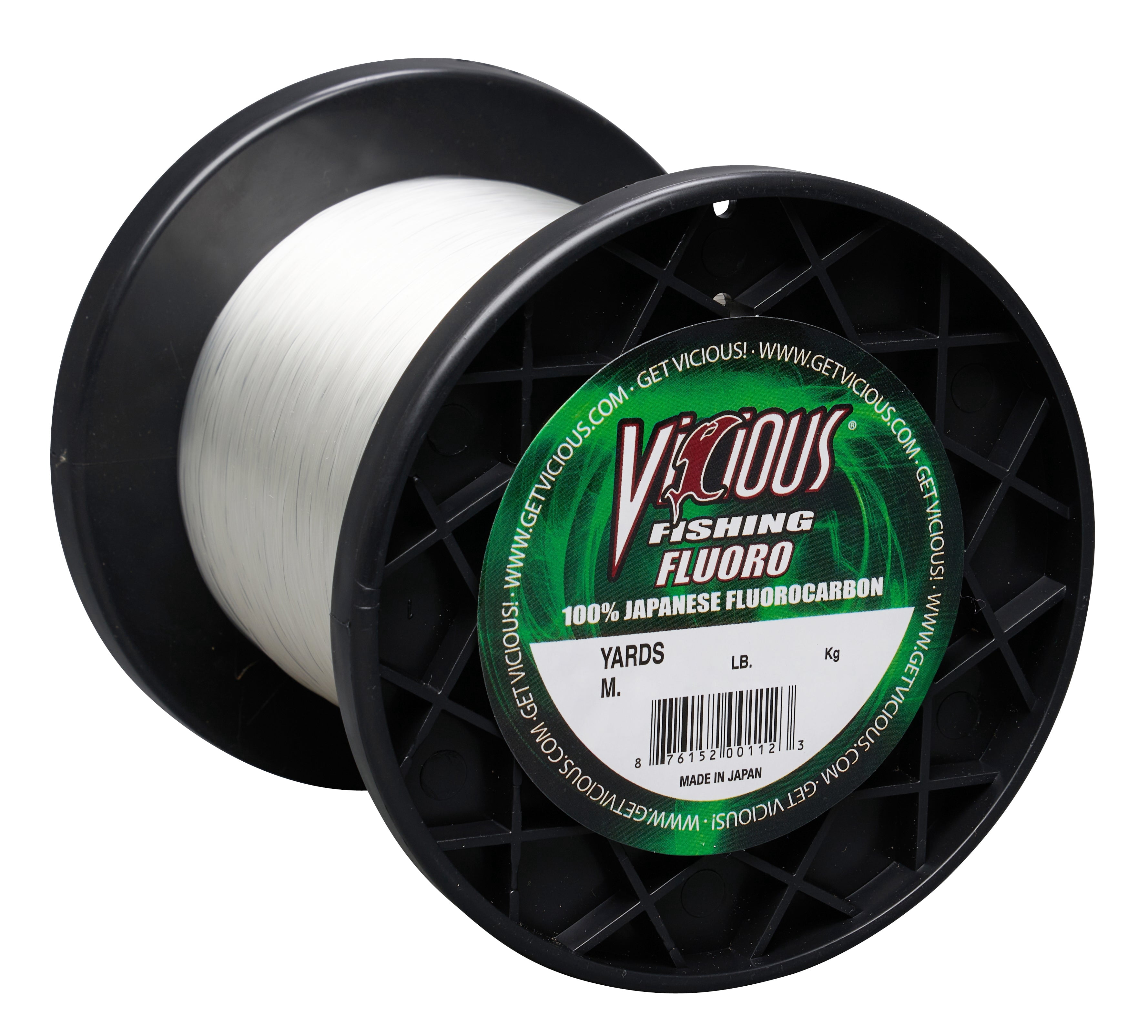 Vicious 100% Japanese Fluorocarbon Fishing Line - 800 Yards - Walmart.com