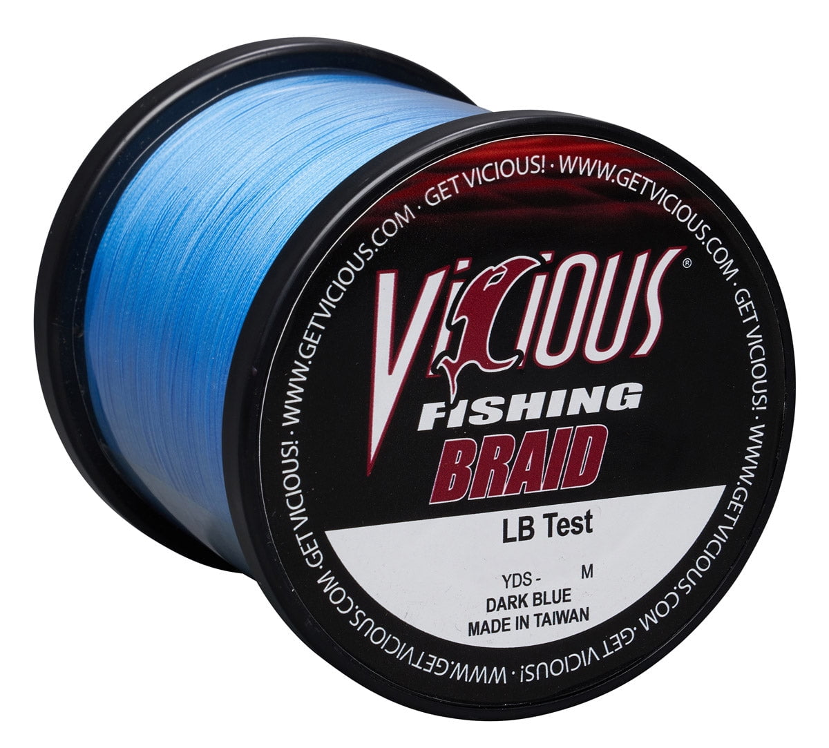 Vicious Standard Blue Braid - 10 Lb Test - Walmart.com