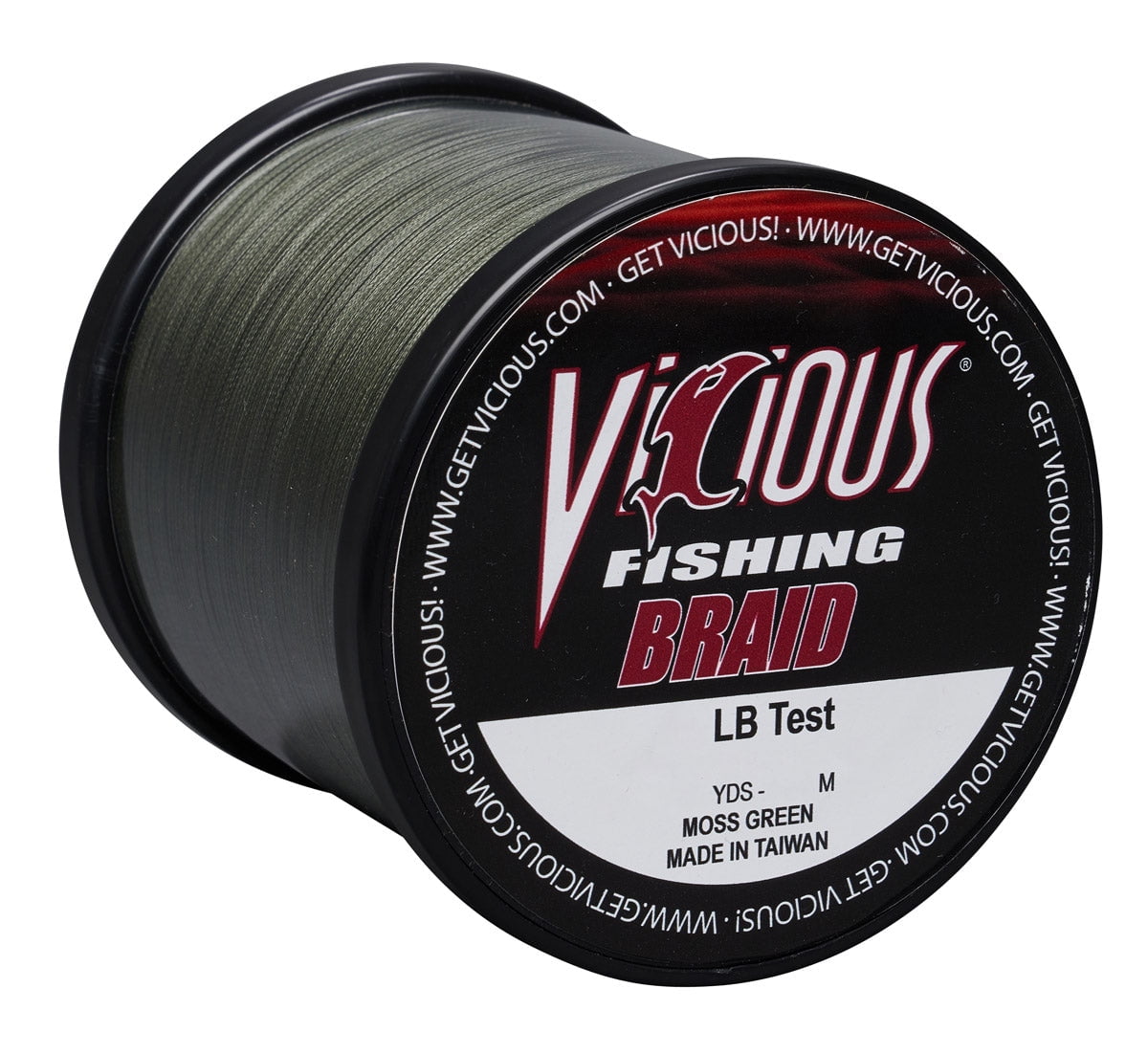 Vicious Standard Green Braid - 100 Lb Test - Walmart.com