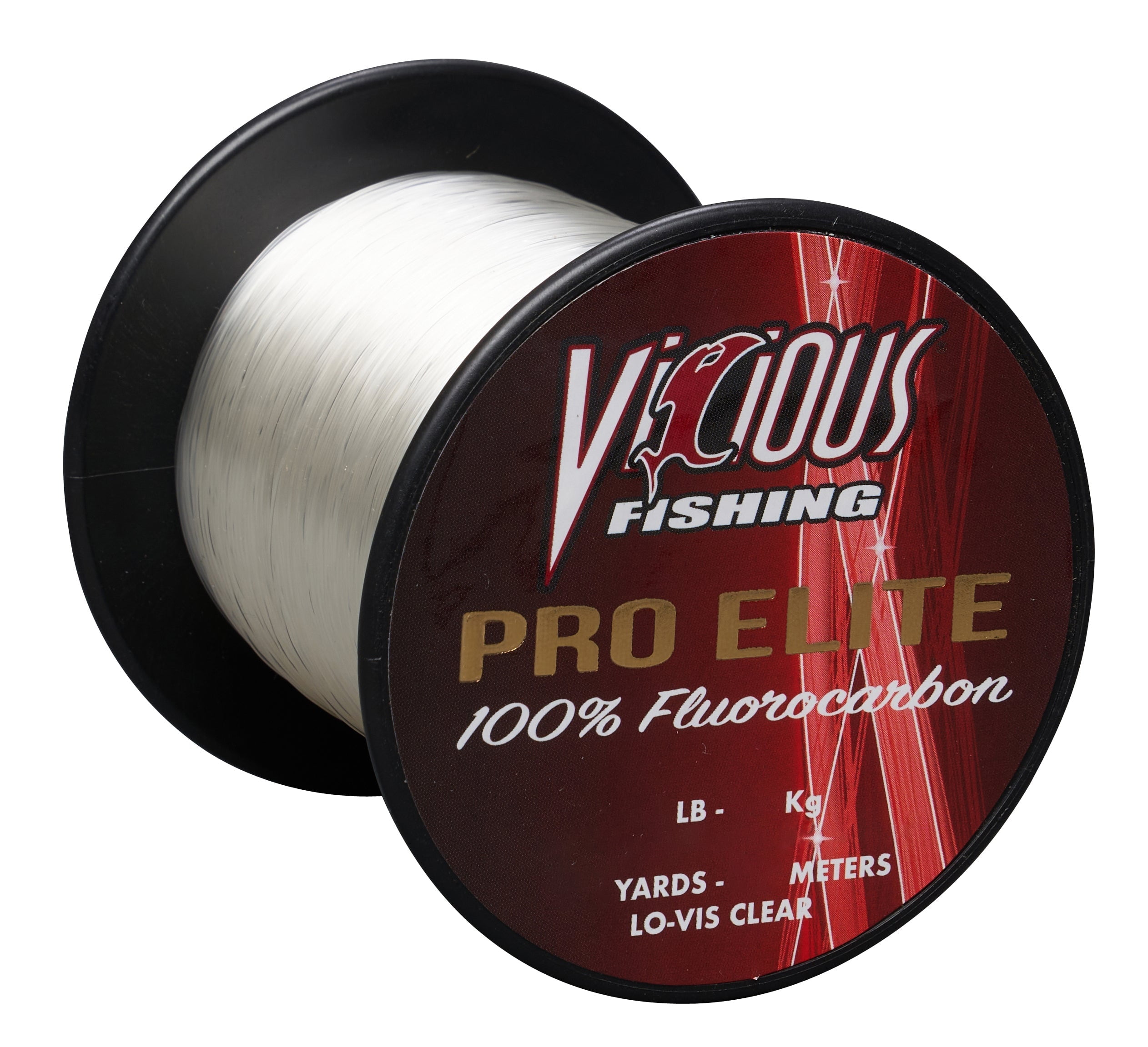 Vicious Fishing Pro Elite Fluorocarbon Line, 100% Japanese, 20 LB Test ...