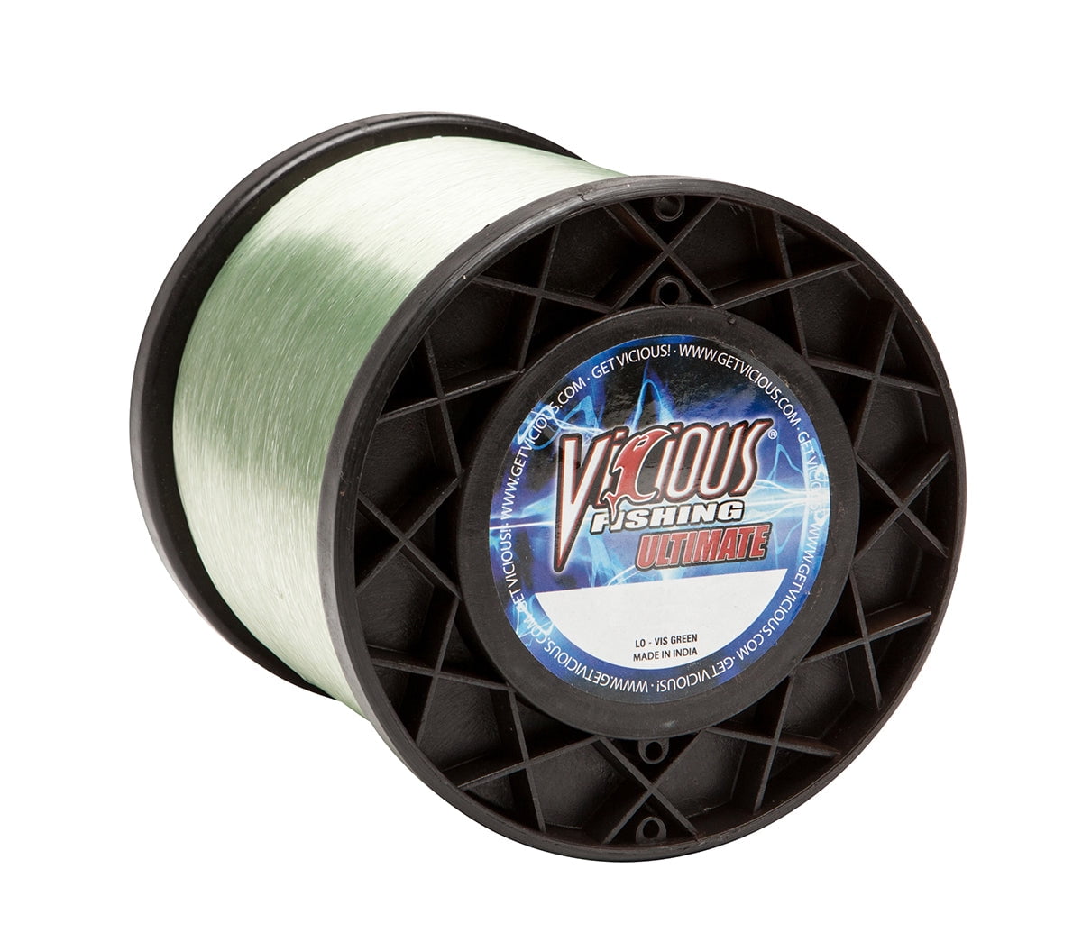 Vicious Ultimate Lo-Vis Green Mono - 10 Lb Test - Walmart.com