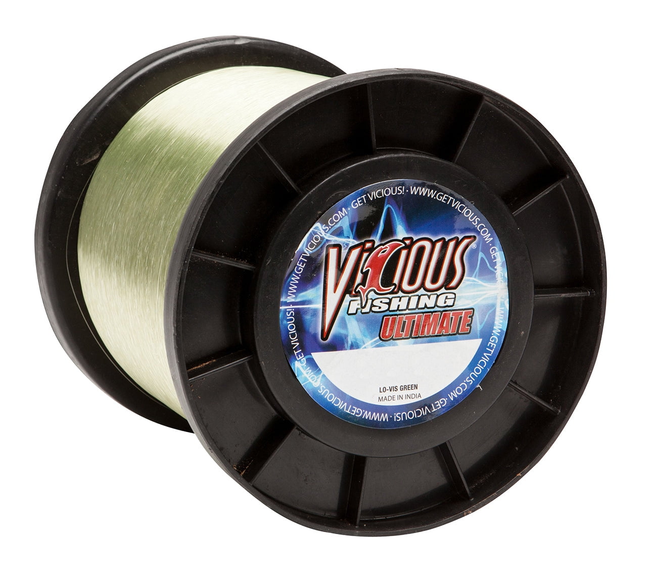 Vicious Ultimate Lo-Vis Green Mono - 17 Lb Test - Walmart.com