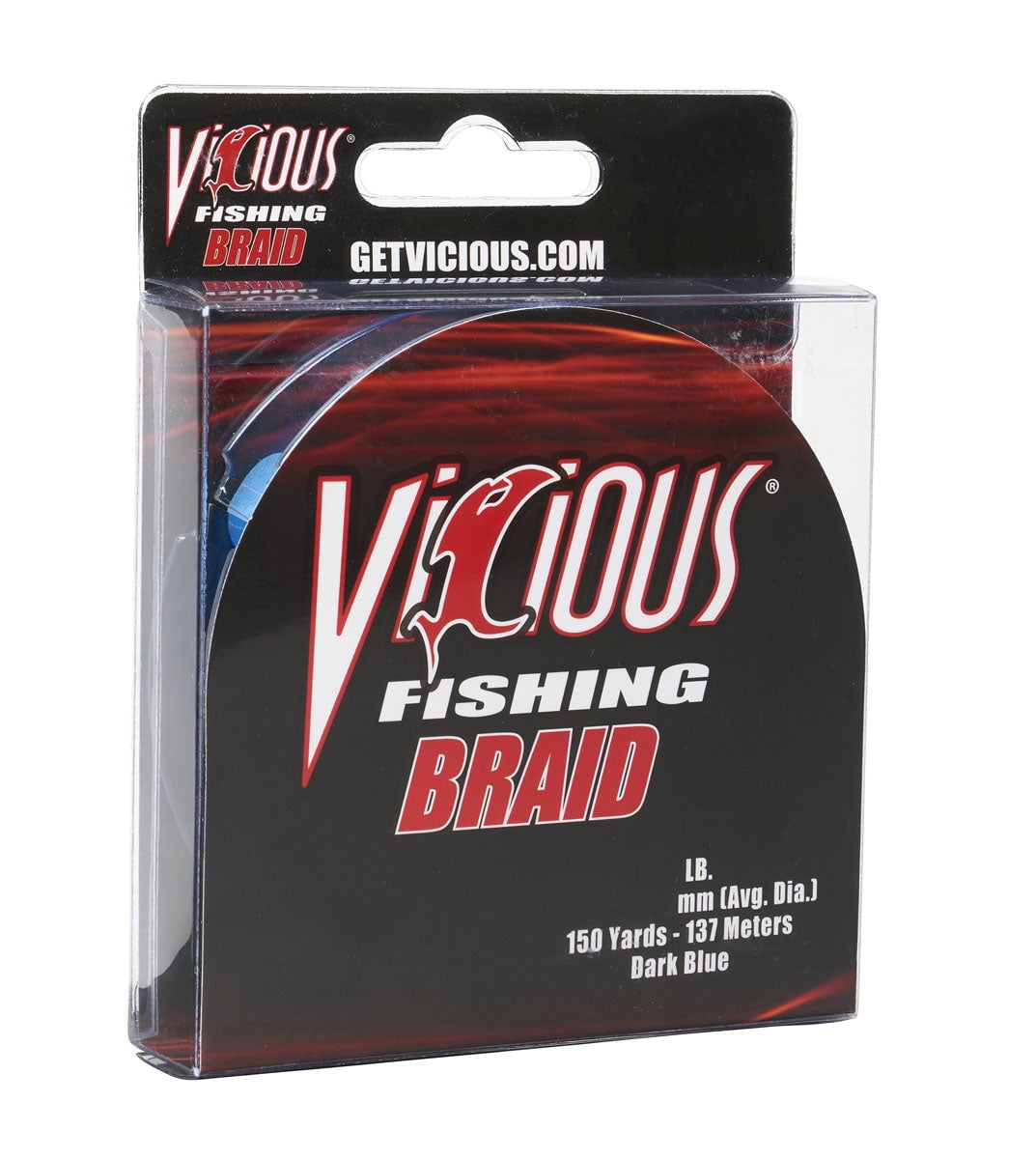 Vicious Standard Blue Braid - 100 Lb Test - Walmart.com